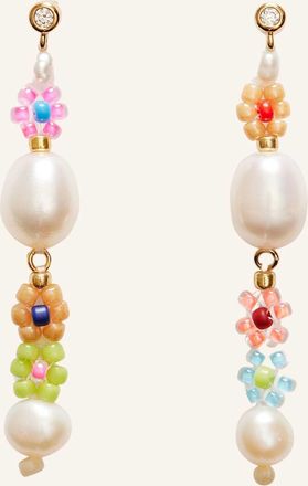 Anni Lu Anni Lu Ohrh&auml;nger Mexi Flower By Glambou gold