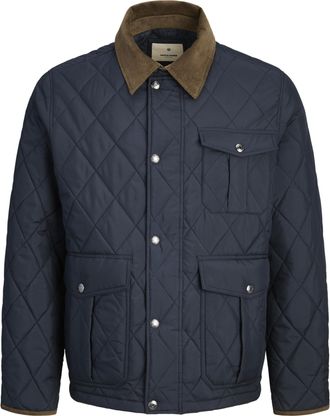 Jack & Jones Herren Jprblubryan Quilted Jacket, Dark Navy, xx_l