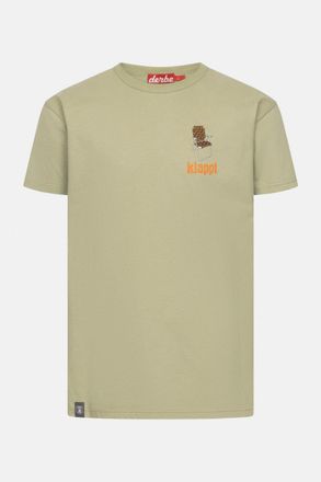 Derbe Derbe T-Shirt Klappt Herren Hellgr&uuml;n GOTS Organic