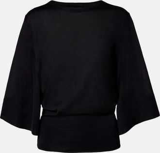 Jacquemus Pullover Mananco aus Wolle und Seide