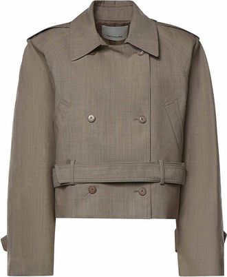 Frankie Shop Trench-Coat - Beige
