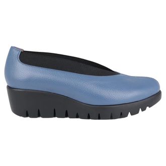 Wonders Blaue Damenpumpe mit MemoryGel-Innensohle - - Shoes - Damen - Blau - 41 EU