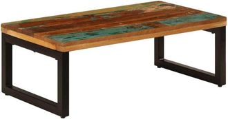vidaXL Couchtisch 100x50x35 cm Altholz und Stahl Vidaxl