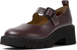 Camper Milah K201681 Mary Jane Chaussures pour Femme Bordeaux 007, 36 EU, Bordeaux 007, 36 EU