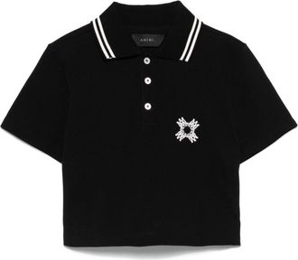 Amiri MA Quad Poloshirt - Schwarz
