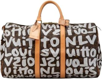 Louis Vuitton Sac week-end Pre-owned - Femme - Pre-owned - Brun - Taille: ONE Size