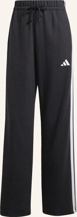 adidas Essentials 3-Streifen Open Hem French Terry Hose schwarz