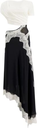 CHRISTOPHER ESBER Femme, Robes, Noir, Taille: 38 FR Verve T-shirt Dress