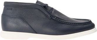 HUGO BOSS Sienne Desb Chukka-Stiefel f&uuml;r Herren, Leder (Dunkelblau)