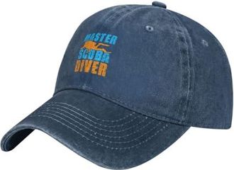 Generic Ma&icirc;tre Plongeur sous-Marin Unisexe Chapeau De Cowboy Confortable Casquette Trucker D&eacute;contract&eacute; Trucker Caps pour Ext&eacute;rieur Tennis Golf