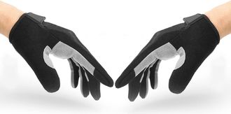 CHICIRIS MasYosh Vollfinger-Fahrradhandschuhe, Professionelle, rutschfeste Touchscreen-Fahrradhandschuhe mit Verdicktem SBR-Handfl&auml;chenpolster und Sto&szlig;d&auml;mpfung