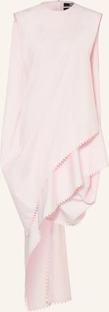 Jacquemus Jacquemus Cocktailkleid La Robe Traversin In Wickeloptik rosa