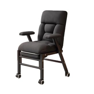 Generic Ergonomischer B&uuml;rostuhl, Drehbarer Netzstuhl, Mit Armlehnen Und Fu&szlig;st&uuml;tzen, Sanfte Bewegung, Geeignet for Das Heimb&uuml;ro