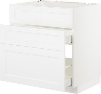 IKEA METOD / MAXIMERA Unterschr. f Spüle/3 Fronten/2Sch