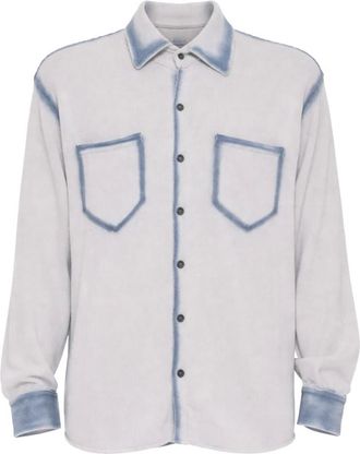 ATOMOFACTORY Atomofactory, Homme, Chemises, Bleu, Taille: XL Casual Shirt