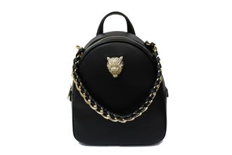 Plein Sport Unisex Backpack Devon Handtasche, Black