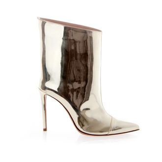 Alexandre Vauthier Platinum Tronchetto Elegant High Heel Boots - - Shoes - Damen - Gelb - 36 EU