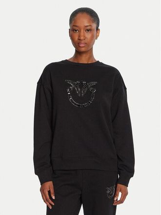 Pinko Sweatshirt Nelly 100534 A2RO Schwarz Regular Fit