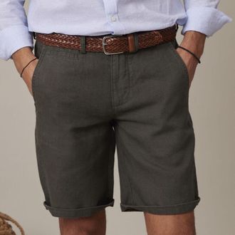 Bexley Borys - Bermuda homme vert olive fonc&eacute;