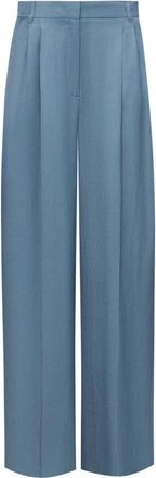 Marella Femme, Pantalons, Bleu, Taille: 36 FR Long Pant