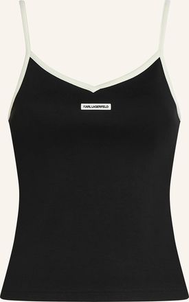 Karl Lagerfeld Top schwarz