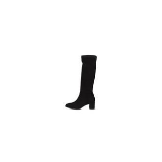 Stefano Lauran Schwarze Leder Damenstiefel 8581 - - Shoes - Damen - Schwarzk - 38 EU