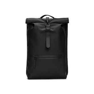 Rains Rolltop Rucksack Black Rucksack