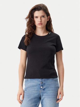 Calvin Klein Jeans T-Shirt Logo J20J225540 Schwarz Regular Fit