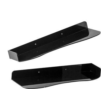 Generic Schuhregal aus Acryl, Wandschuhregal - Wandmontiertes Schuhregal aus Acryl, schwebendes Schuhregal, Wandregal für Sportschuhe, mit Sternsignatur, Bask