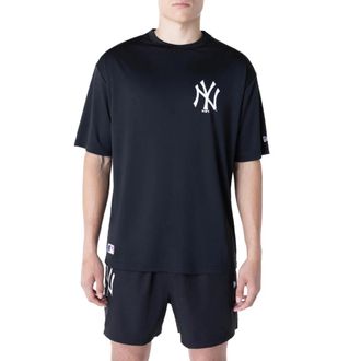 New Era League Essentials T-Shirt Neyyan - - Tops - Herren - Schwarzk - XL