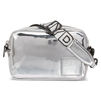 DKNY Kenza Kamera-Umh&auml;ngetasche, silber, Einheitsgr&ouml;&szlig;e