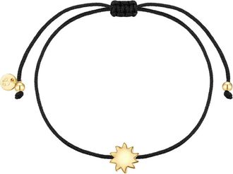 Glanzst&uuml;cke M&uuml;nchen Armband - Sterling Silber Armband Sonne - Gr. ONESIZE - in Gold - f&uuml;r Damen