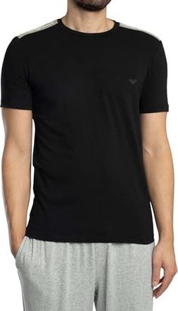 Emporio Armani S/Sleeve T-Shirt Homme, Noir, Medium