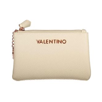 Mario Valentino Femme, Accessoires, Beige, Taille: ONE Size Portefeuille Beige avec Porte-cartes et Porte-cl&eacute;s