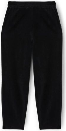 Motivi Femme, Pantalons, Noir, Taille: 42 FR Pantalon Velours Lisse