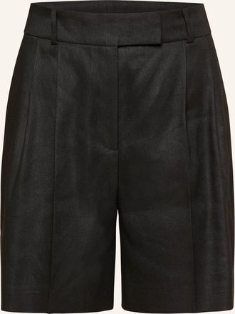 HUGO BOSS Hugo Shorts Holini Mit Leinen schwarz