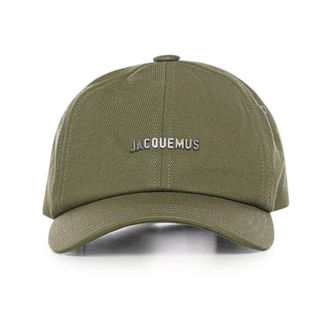 Jacquemus Homme, Accessoires, Vert, Taille: 58 CM La Casquette Gadjo Cap