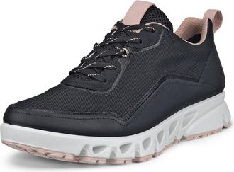 Ecco Damen Multi-Vent GTX Surround Sneaker, Black Rose Dust, 37 EU