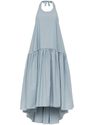 Azeeza robe mi-longue Winston - Bleu