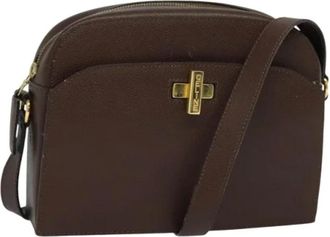 Celine Pre-owned Cuir sacs-celine - Femme - Pre-owned - Brun - Taille: ONE Size