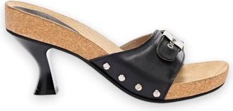 Scholl Femme, Chaussures, Noir, Taille: 37 EU Mules &agrave; talons