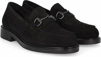 Lince Lince Mocassins avec ornement m&eacute;tallique confortable | Semelle en caoutchouc | Semelle int&eacute;rieure en gel amovible | I51207 | Fabriqu&eacute; en Espagne, Daim