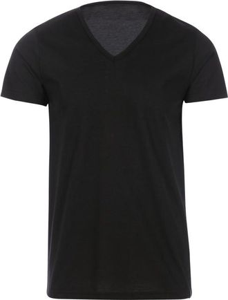 Trigema Herren T-Shirt Slim Fit, Einfarbig, Gr. XXX-Large, Schwarz (schwarz 008)