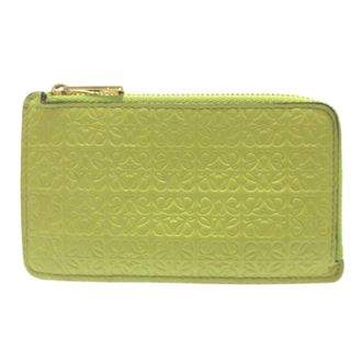 Loewe Pre-owned Card Case - - Pre-owned - Damen - Gr&uuml;n - ONE SIZE