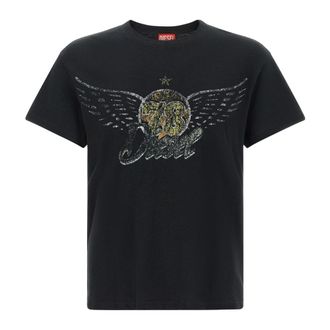 Diesel T-Gerio-A T-Shirt - - Tops - Herren - Schwarzk - XL