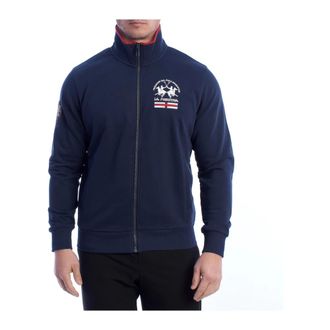 La Martina Zip-Sweatshirt mit klassischem Design - - Sweatshirts & Hoodies - Herren - Blau - M