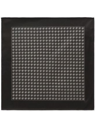 Dolce & Gabbana foulard &agrave; logo en jacquard - Noir