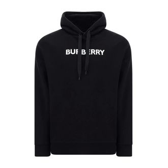 Burberry Homme, Sweatshirts et sweats &agrave; capuche, Noir, Taille: L SweaT-shirt &agrave; capuche en coton