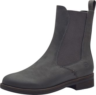 Tamaris Damen Chelsea Vegan; ANTHRACITE, EU 36