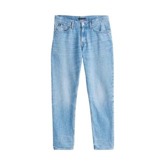 Tommy Hilfiger Verwaschene Harlem Jeans mit schmal zulaufenden Beinen - - Jeans - Herren - Blau - W33